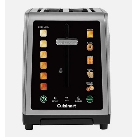AUCT 13131 – $73 Cuisinart SimpliTouch XL Color Touchscreen 2-S ...