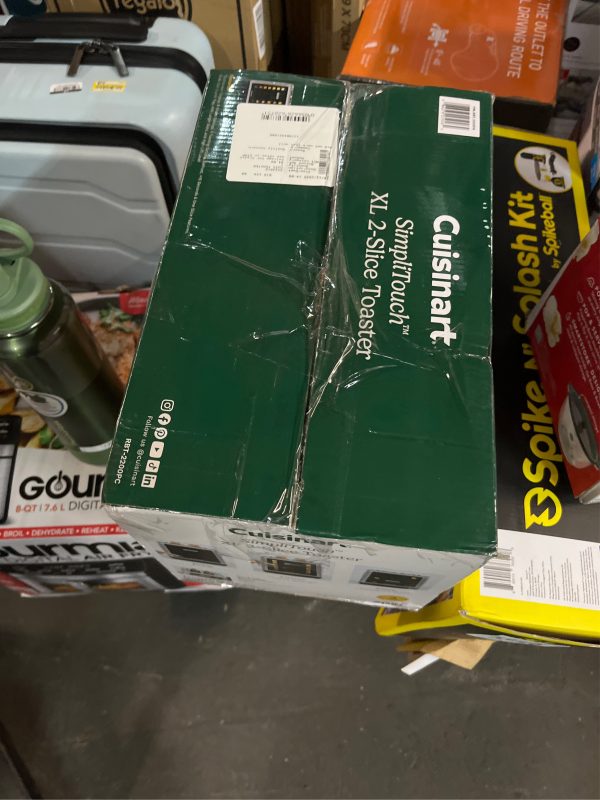 AUCT 13131 – $73 Cuisinart SimpliTouch XL Color Touchscreen 2-S ...