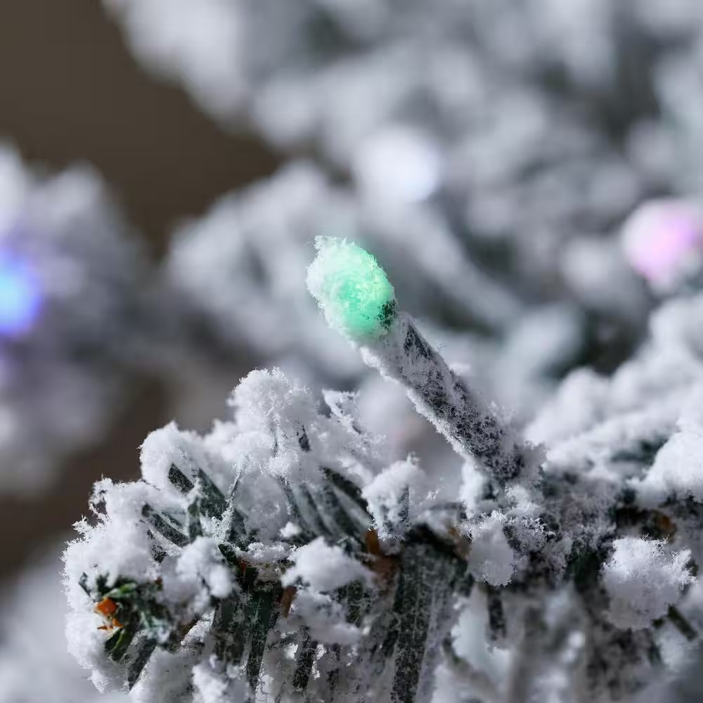 AUCT 13817 – $299 7.5 ft. Pre-Lit LED Starry Light Fraser Fir F | Savannah Liquidation