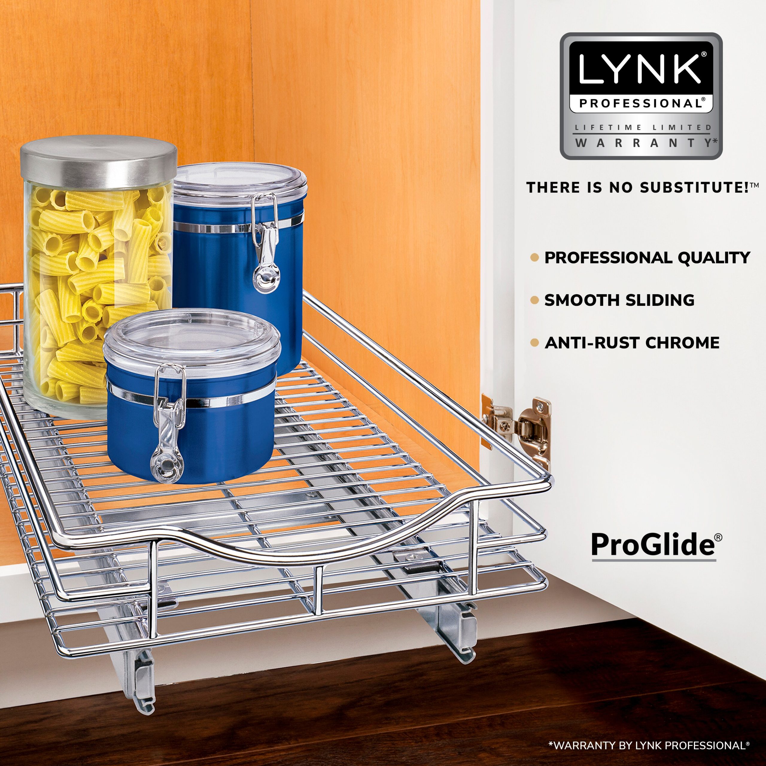 AUCT 16270 – $53 Lynk Professional Pull Out Cabinet Organizer ...
