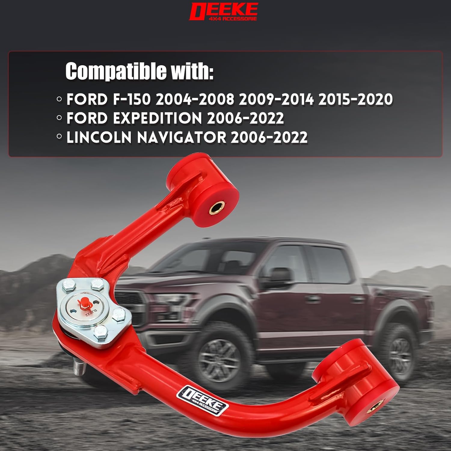 AUCT 15624B – $150 1-4″ Lift Front Upper Control Arms for 2004-2 ...