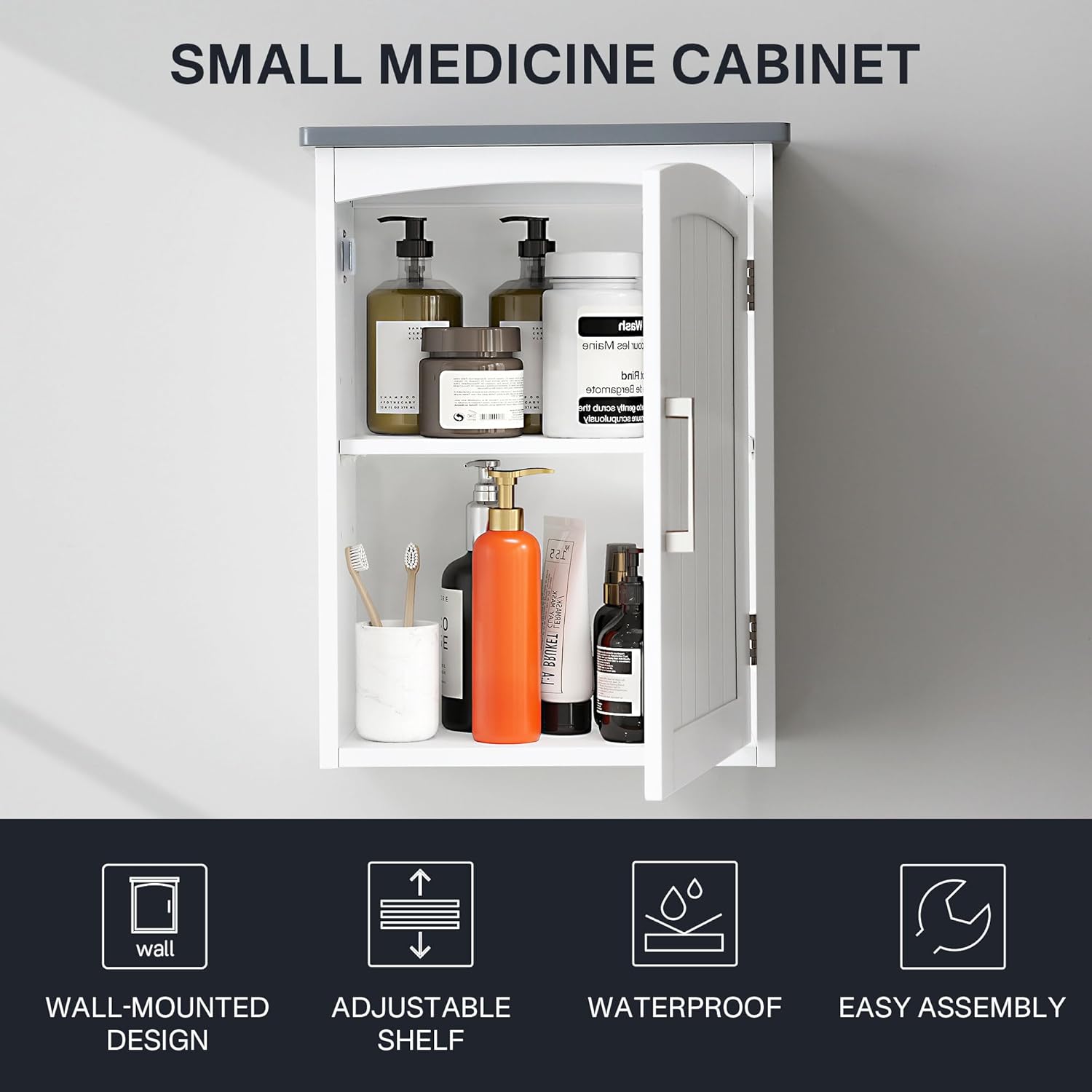 AUCT 16295 – $90 Small Hanging Medicine Storage Cabinet for Bat ...