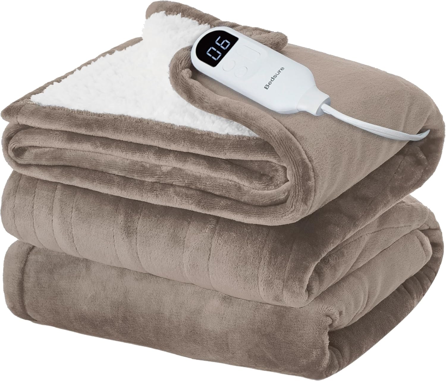 AUCT 14726 – $70 Bedsure Electric Blanket Full Size – Soft Flan | Savannah Liquidation
