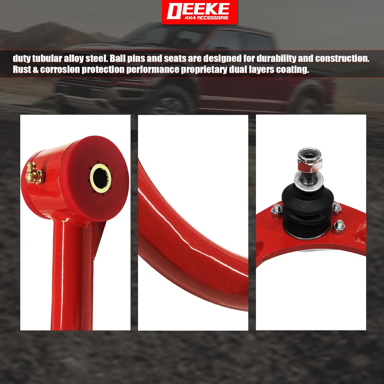 AUCT 15624B – $150 1-4″ Lift Front Upper Control Arms for 2004-2 ...