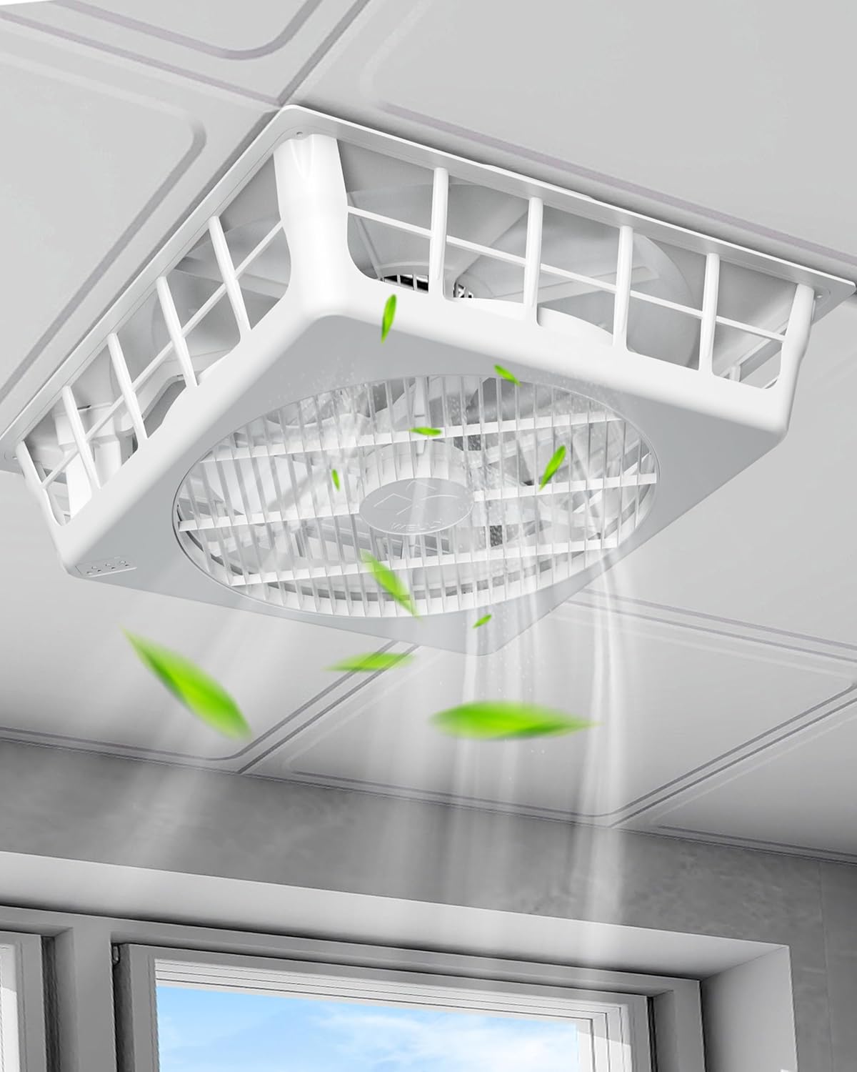 AUCT 189 – $260 WELLY Taiwan Drop Ceiling Tile Fan, also Comp ...