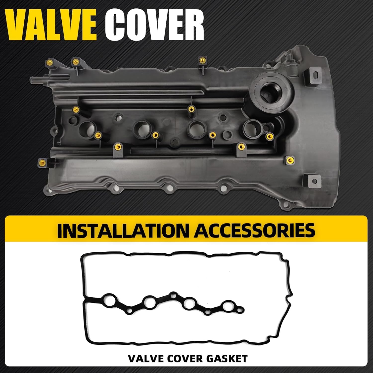 AUCT 2252 – $53 Valve Cover Compatible with 2010-2015 Hyundai ...