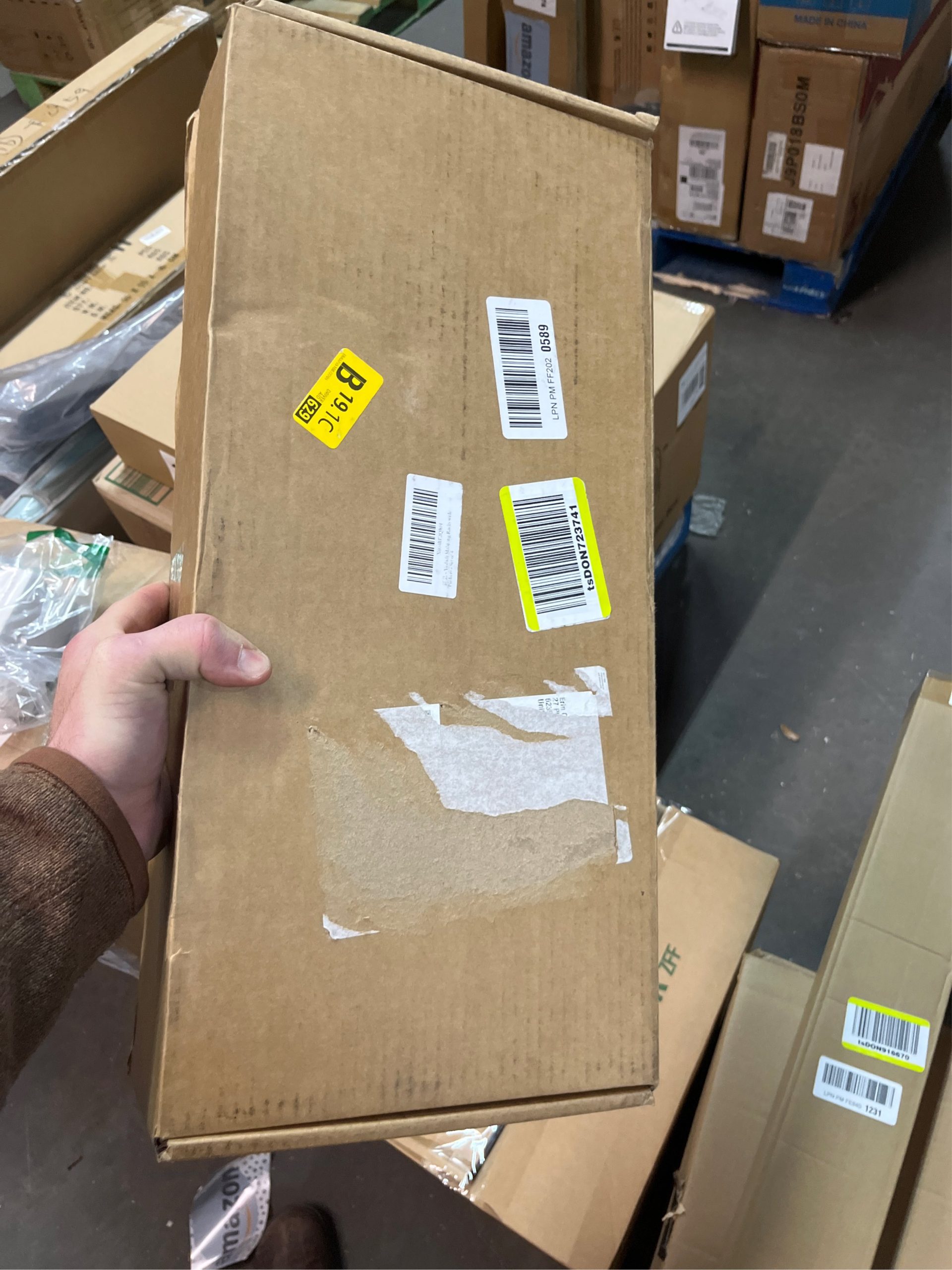 AUCT 1875 – $66 Yedadi Mahjong Tile Set,166 White Tiles Mahjon ...