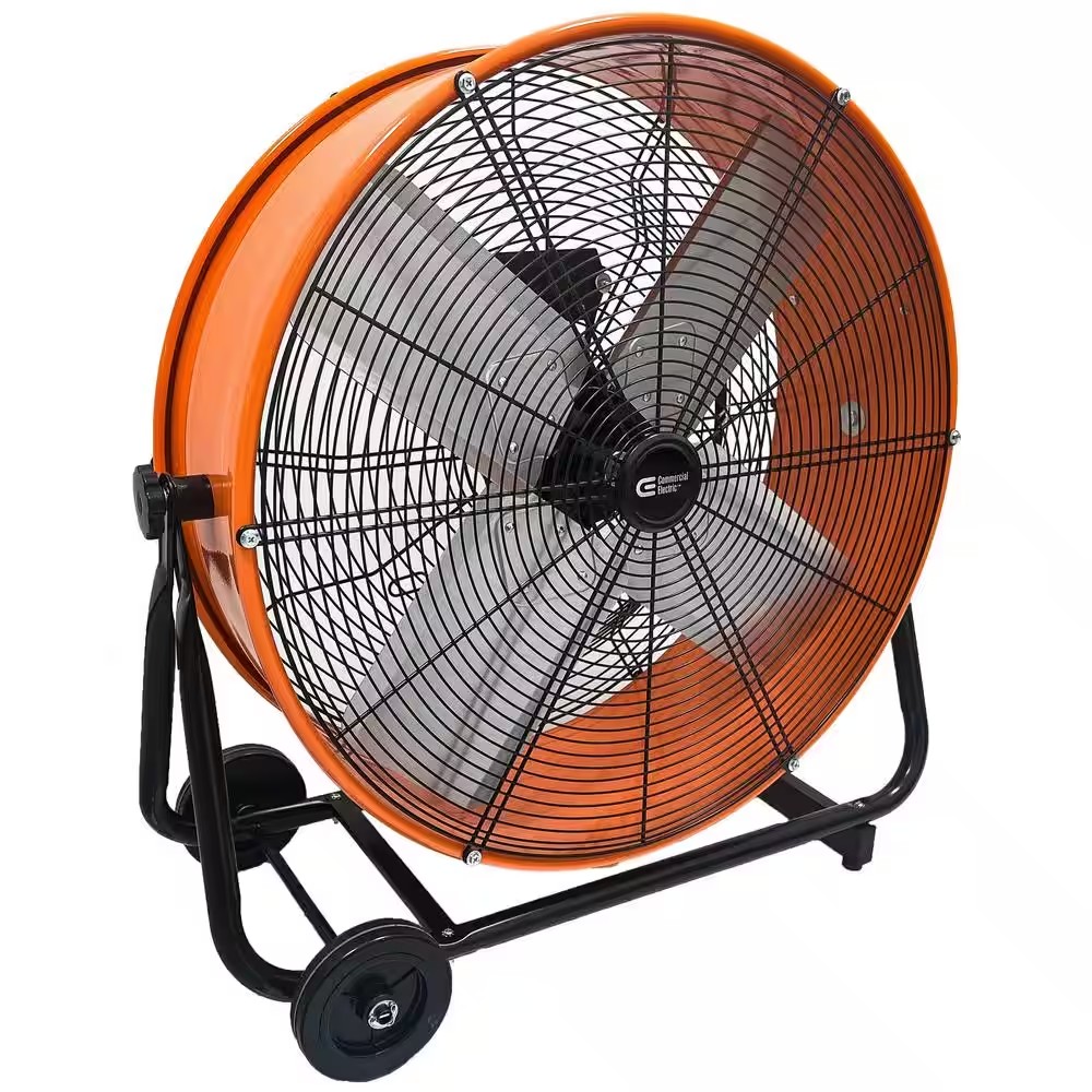 AUCT 746 – $169 24 in. 2-Speed Heavy Duty Tilt Drum Fan | Savannah ...