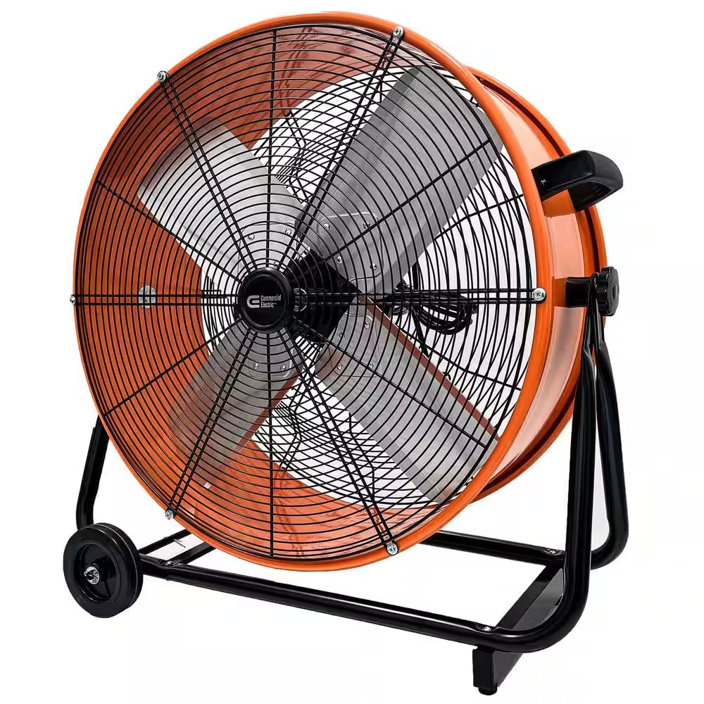 AUCT 746 – $169 24 in. 2-Speed Heavy Duty Tilt Drum Fan | Savannah ...