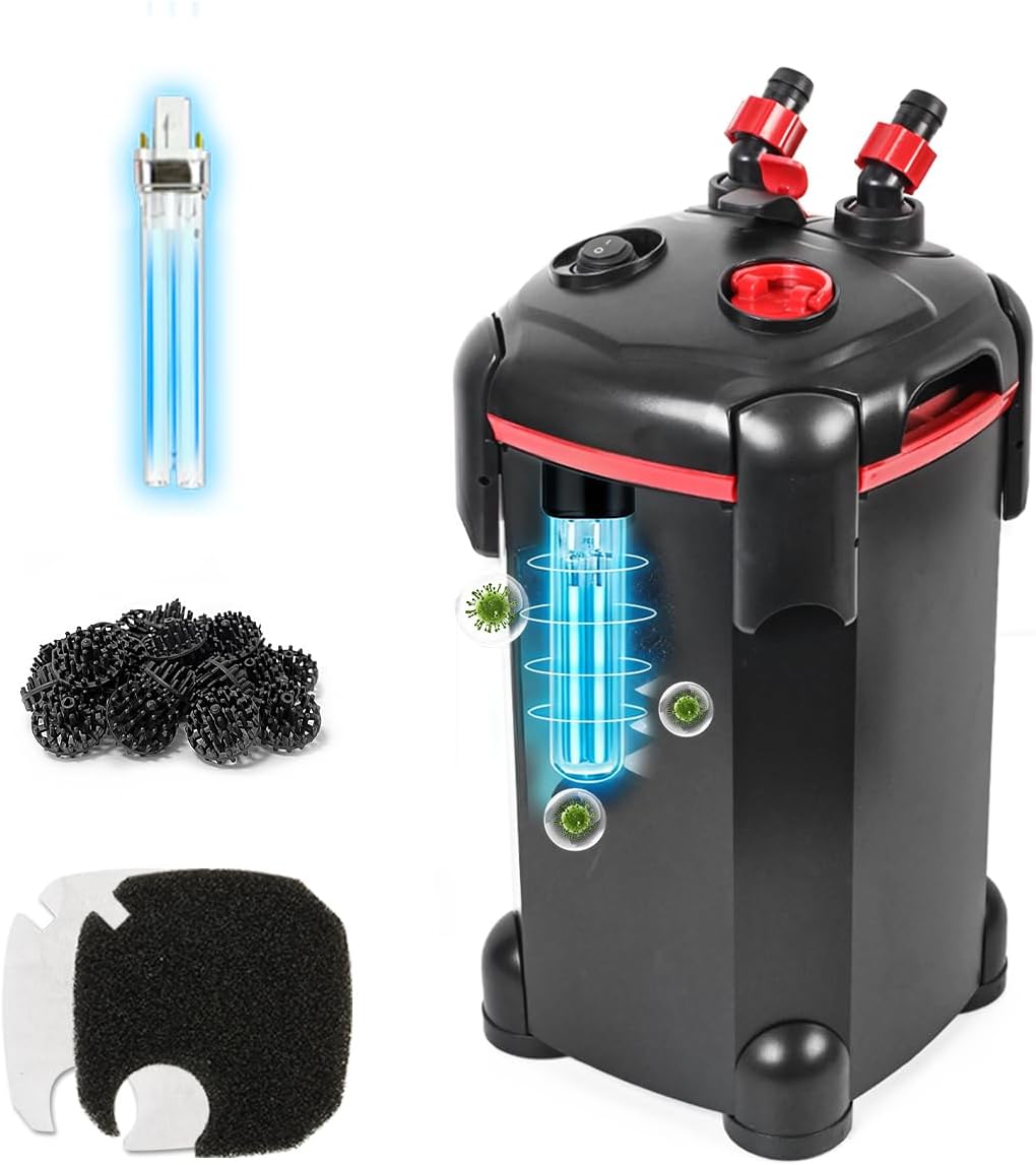 AUCT 13699 – $80 PONDFORSE Canister Filter, External Aquarium Filter ...